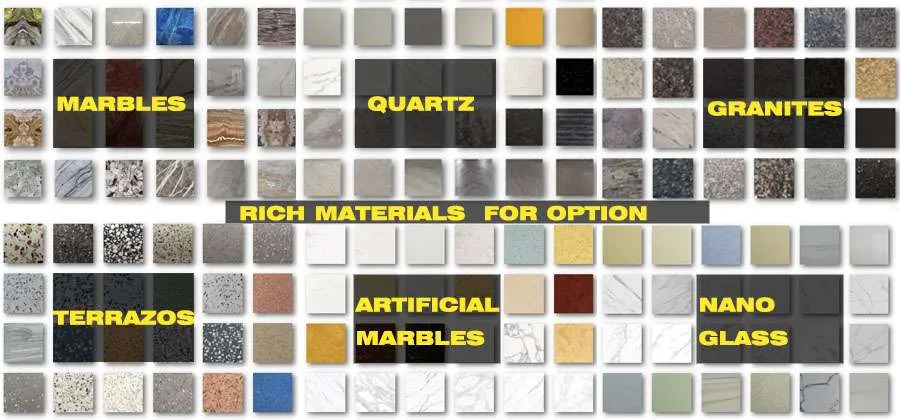 Natural Stones Options - Delivery Stone