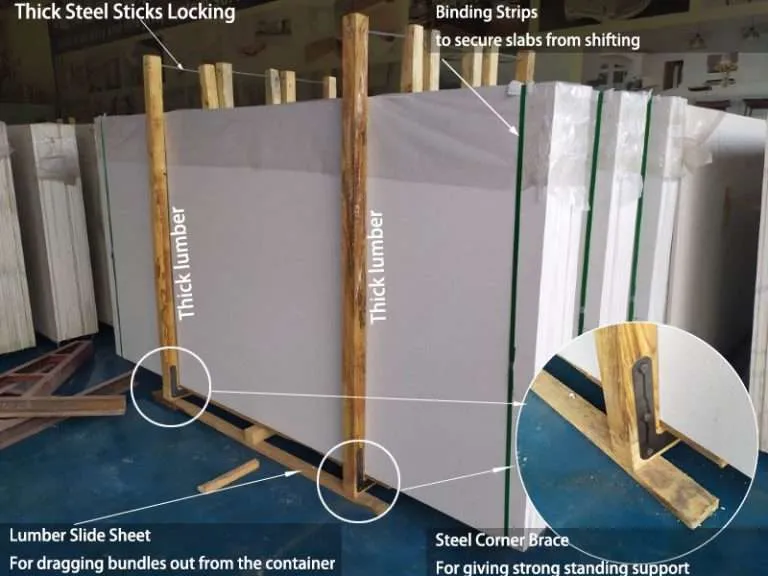 Namibia Arabescato Calacatta White Marble Slabs - Delivery Stone
