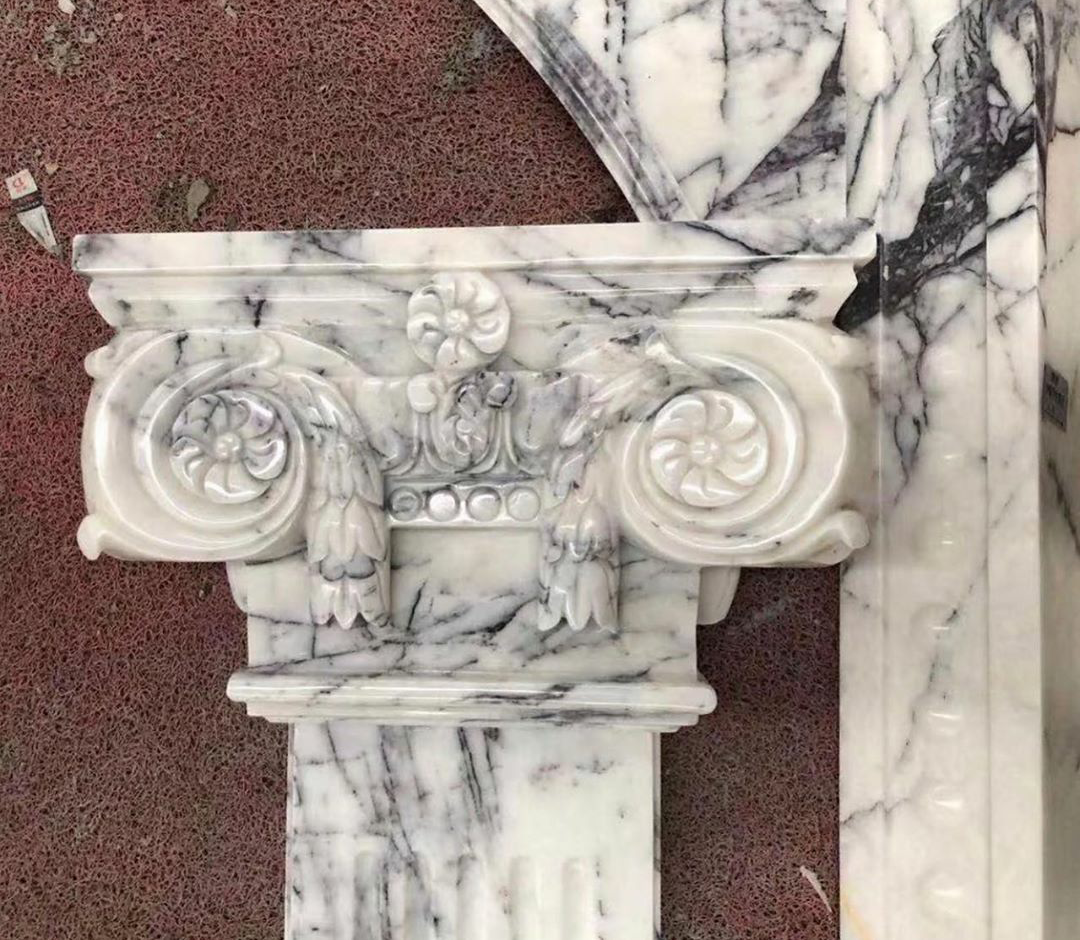 Premium Quality Lilac White Marble Slabs and Tiles - Delivery Stone