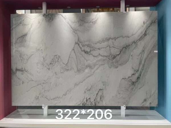 Infinity White Quartzite Slabs - Delivery Stone