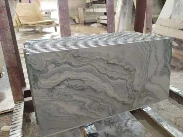 Blueish Grey Fantasy Marble Tiles for Bathroom Walls - Delivery Stone